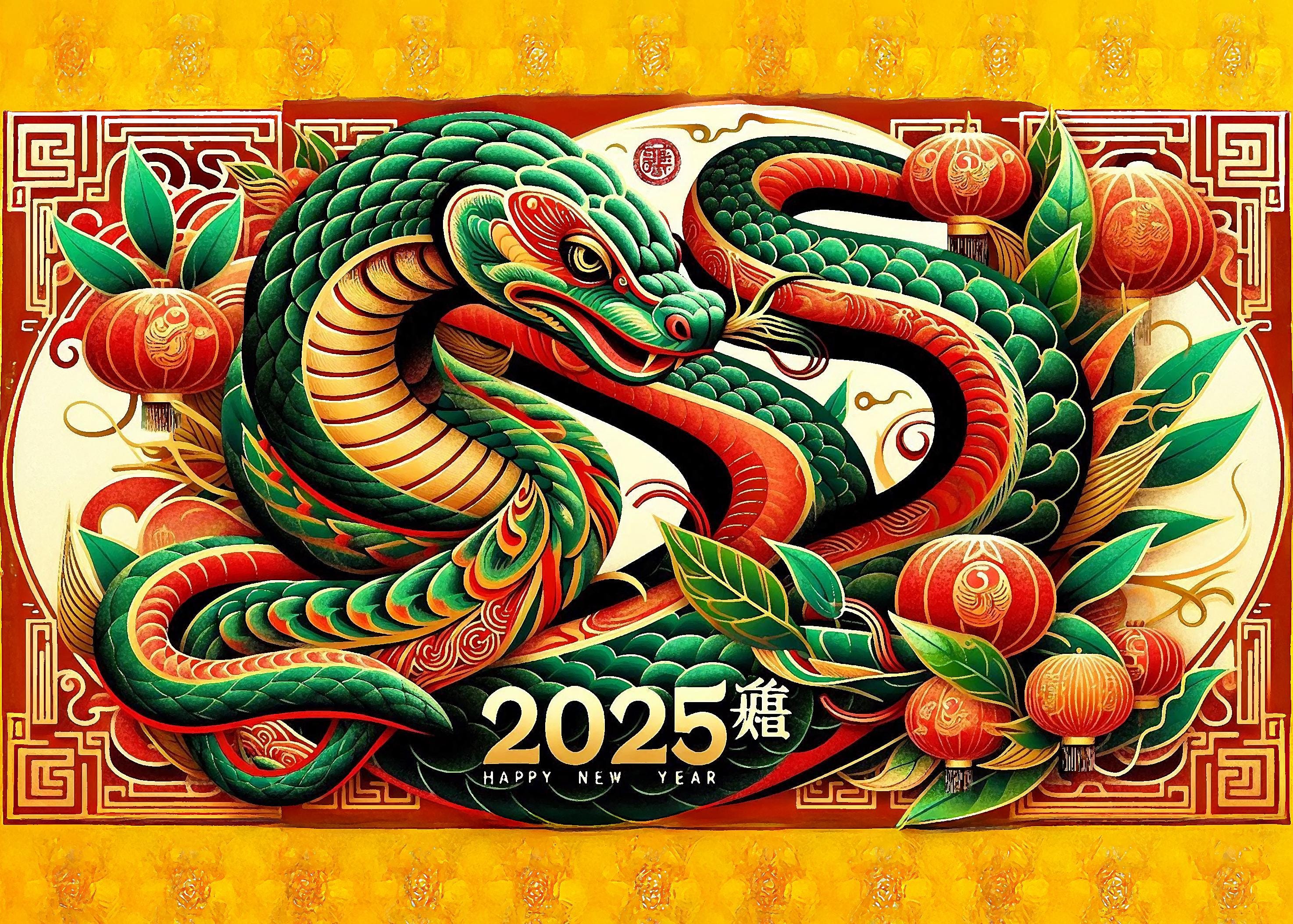 Lunar New Year Snake - Etsy