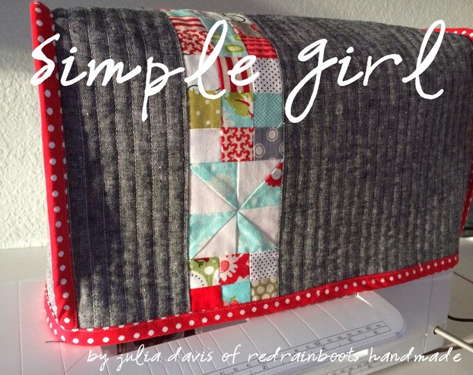 Simple Girl Pattern Sewing Machine Cover Pattern - Etsy