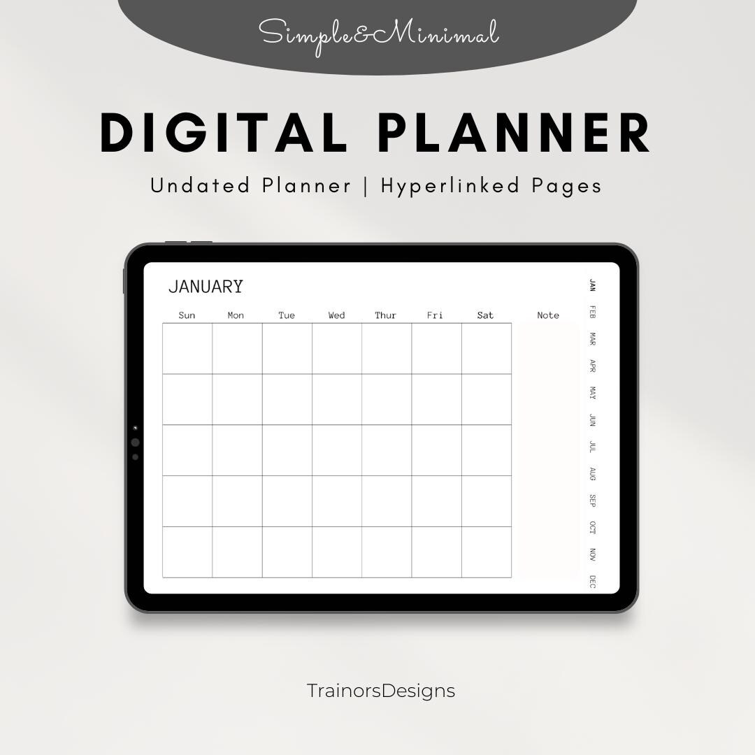 2025 Digital Editable and Printable Planner, Digital Calendar, Daily ...