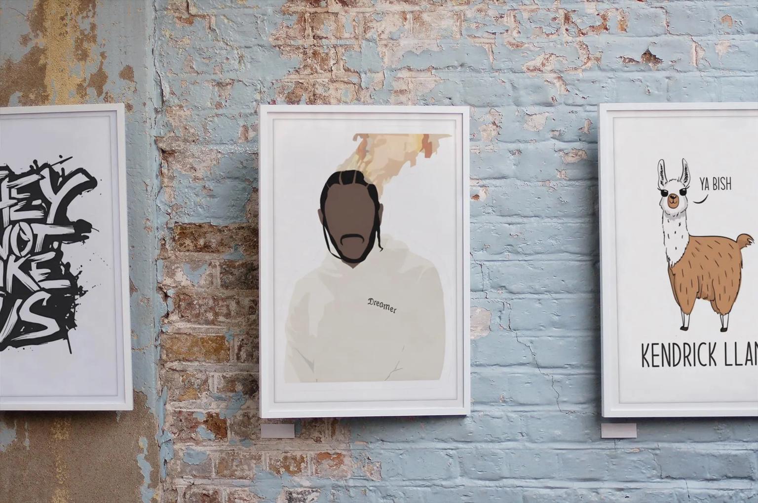 Kendrick Lamar PNG Stickers, Digital Download, Instant, Kendrick, They ...