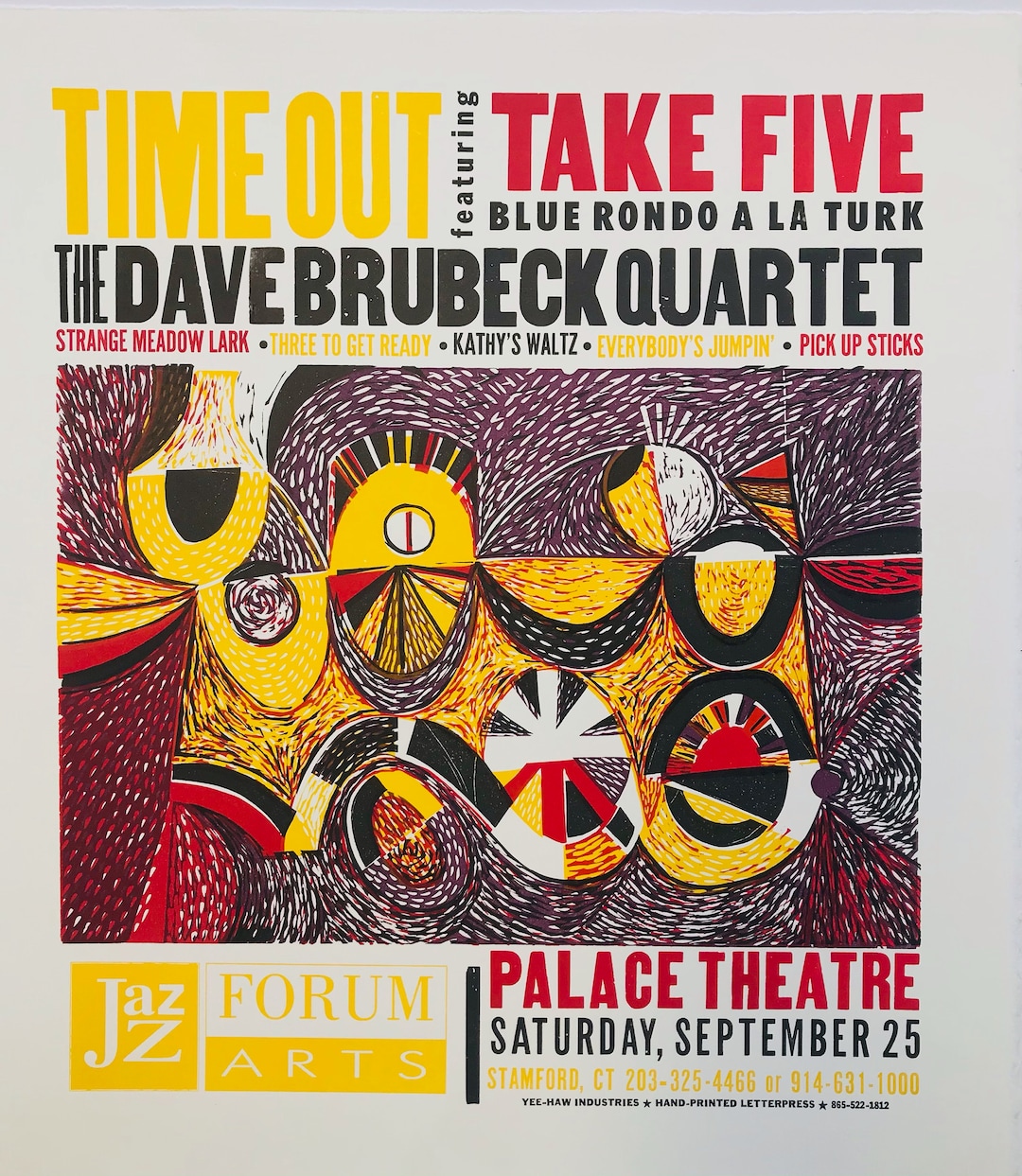 Dave Brubeck - Time Out / Take Five - Fine Art Edition Print - Etsy
