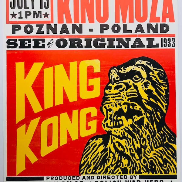 King Kong - Etsy