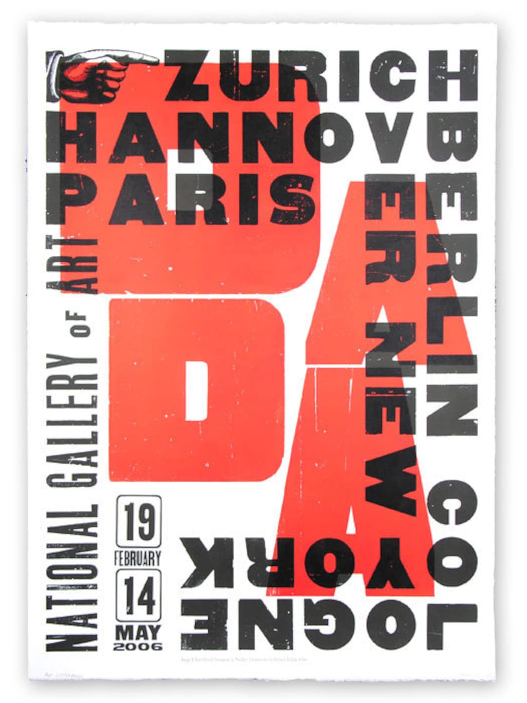 Official Print for National Gallery of Art Dada Show, Washington DC ...