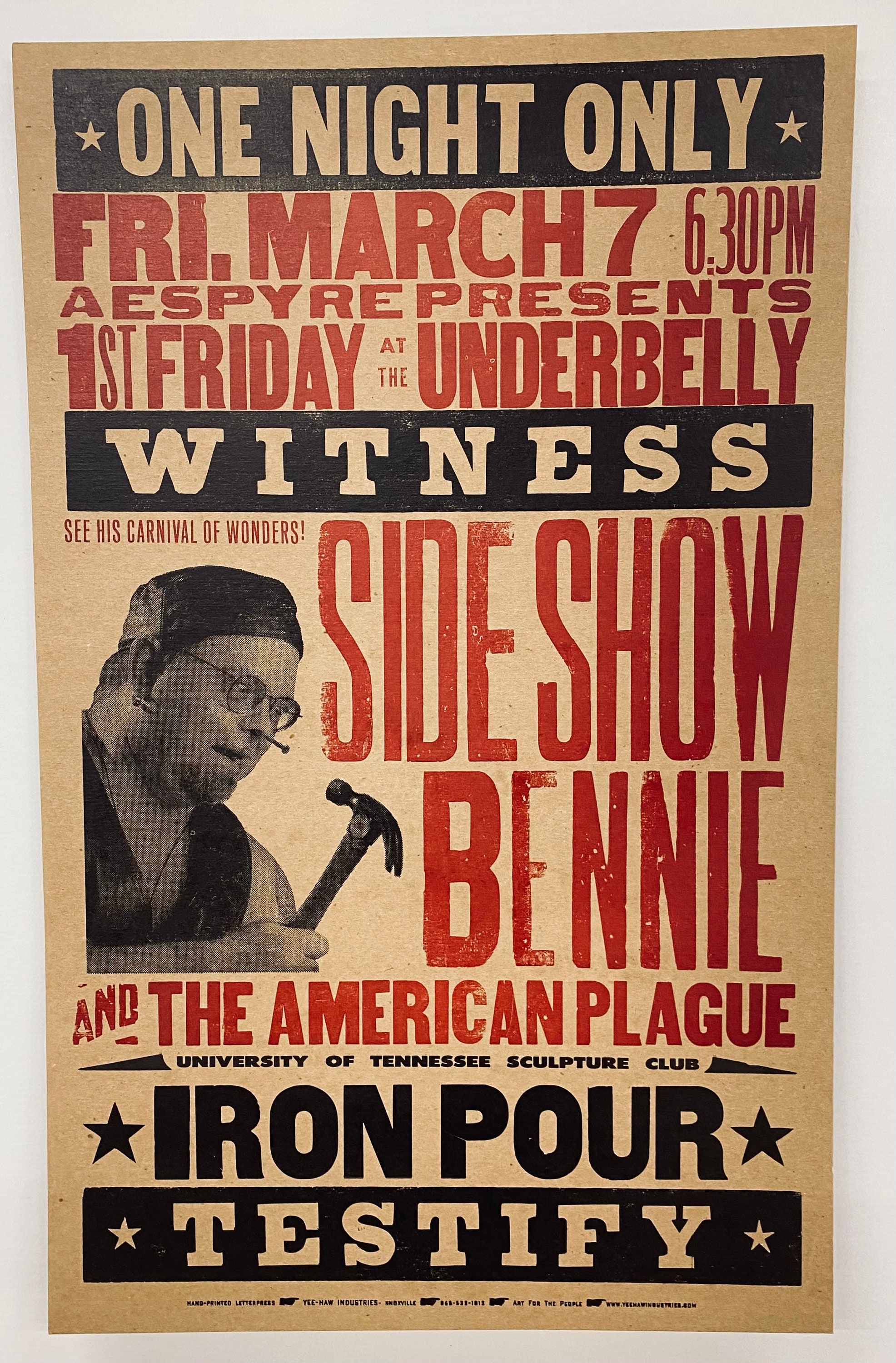 Sideshow Musical Poster