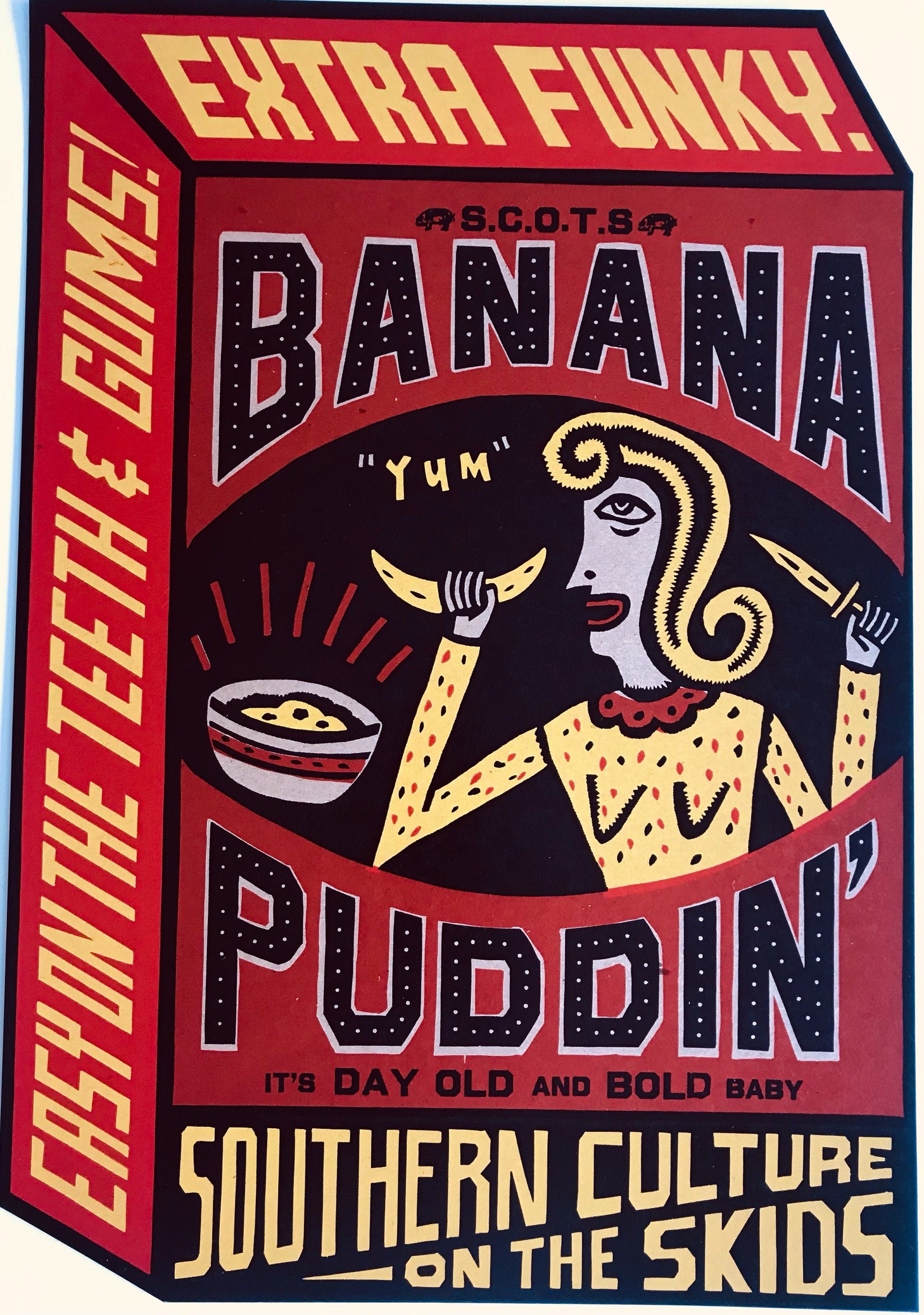 Banana Puddin' Southern Culture on the Skids SCOTS - Etsy