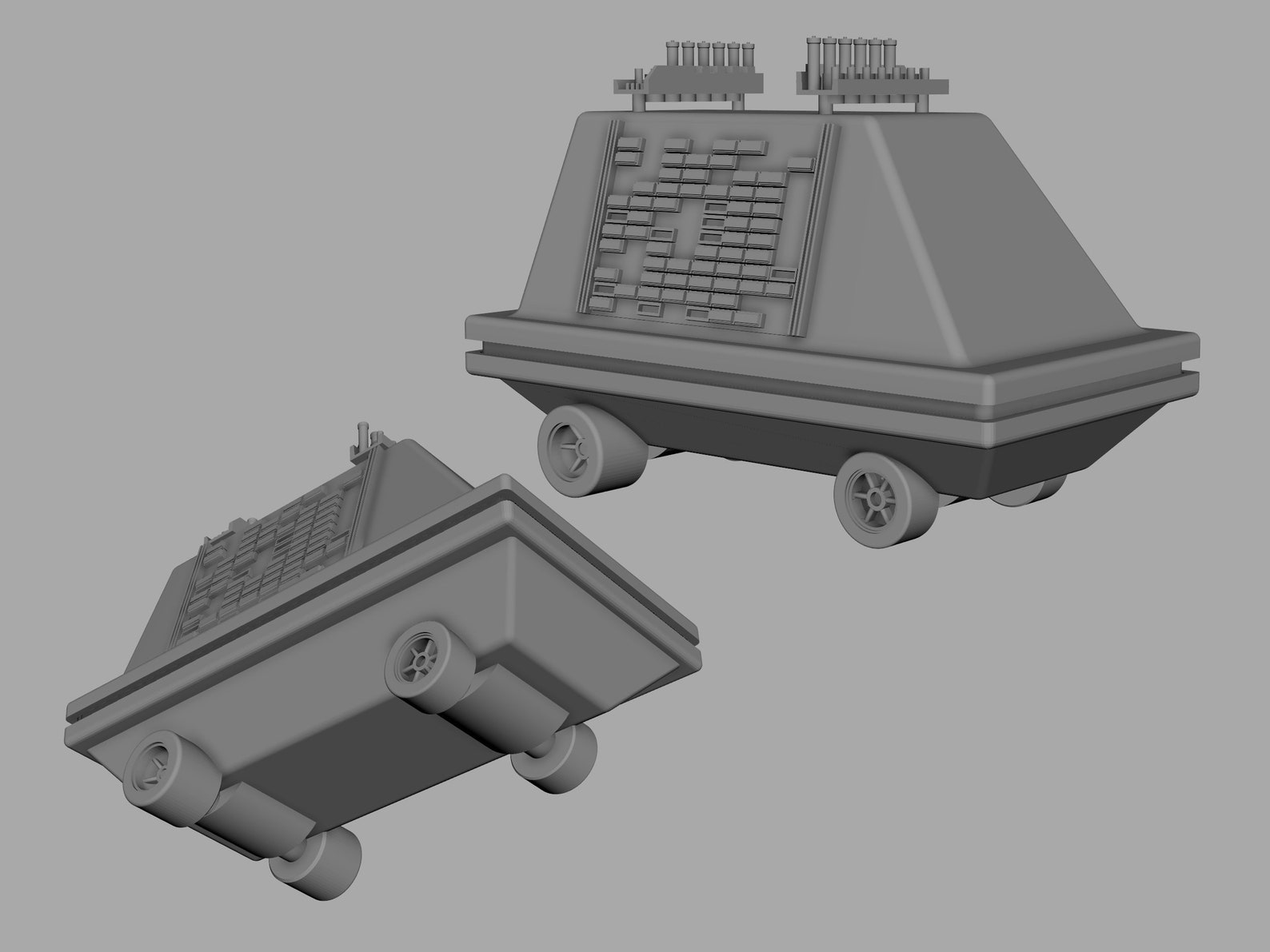 1:6 Scale MSE-6 (mouse) Droid Digital Print Files - Etsy