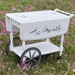 Vintage Tea Cart, Tea Trolley, Bar Cart, Shabby Chic Furniture, Home ...