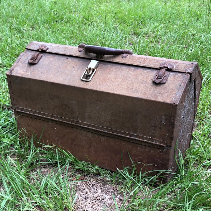 Metal Tool Box - Etsy