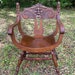 Victorian Wood Chair, North Wind Chair, Carved Wood Chair ,statement ...