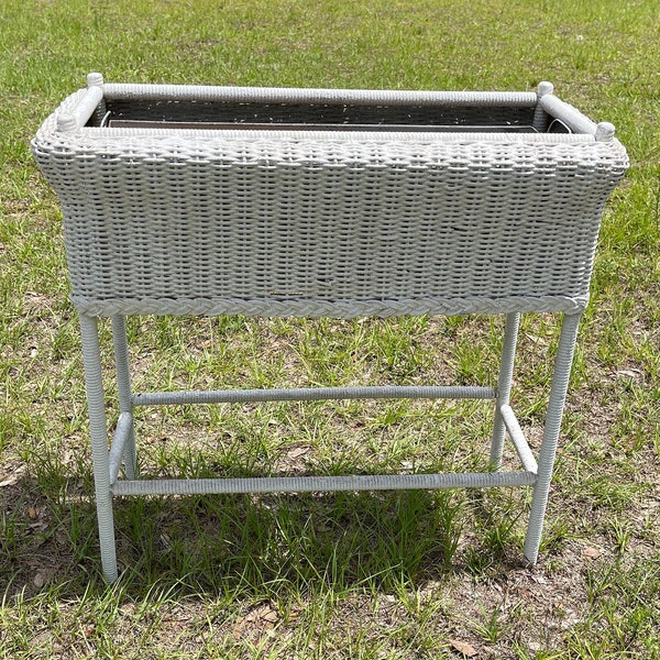 Wicker Planter - Etsy