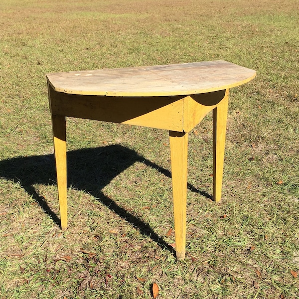 Half Moon Table - Etsy