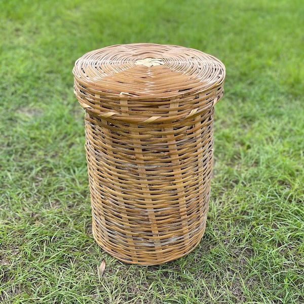 Wicker Hamper - Etsy