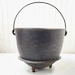 Greer and King Cast Iron Cauldron, Cowboy Kettle, Footed Pot,bean Pot ...