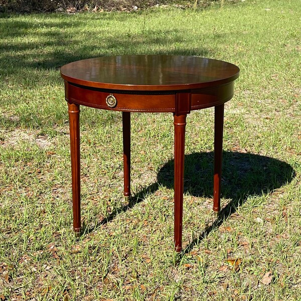 Round Entry Table - Etsy