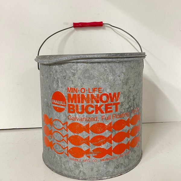 Minnow Bucket - Etsy