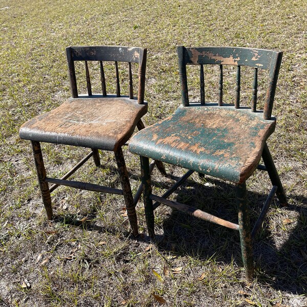 Primitive Chair - Etsy