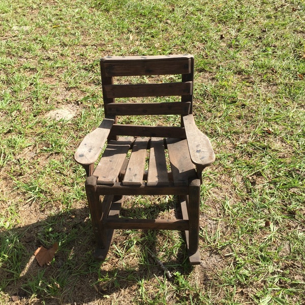 Primitive Chair - Etsy