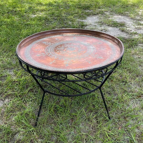 Copper Top Table - Etsy