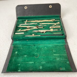 Vintage Drafting Kit, Made in Germany, Drafting Tools, Drawing Tools ...