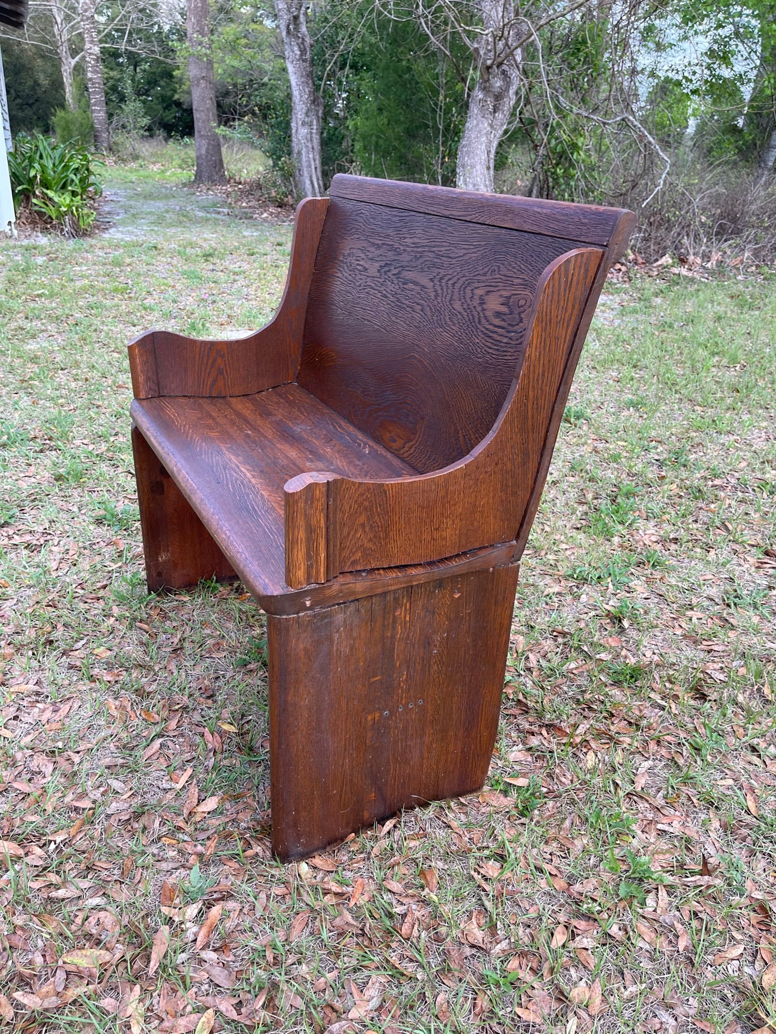Vintage Wood Bench Entryway Furniture Porch Solid Wood - Etsy
