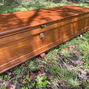 Antique Blanket Chest, Unusual Chest, Wood Trunk, Primitive Antique ...