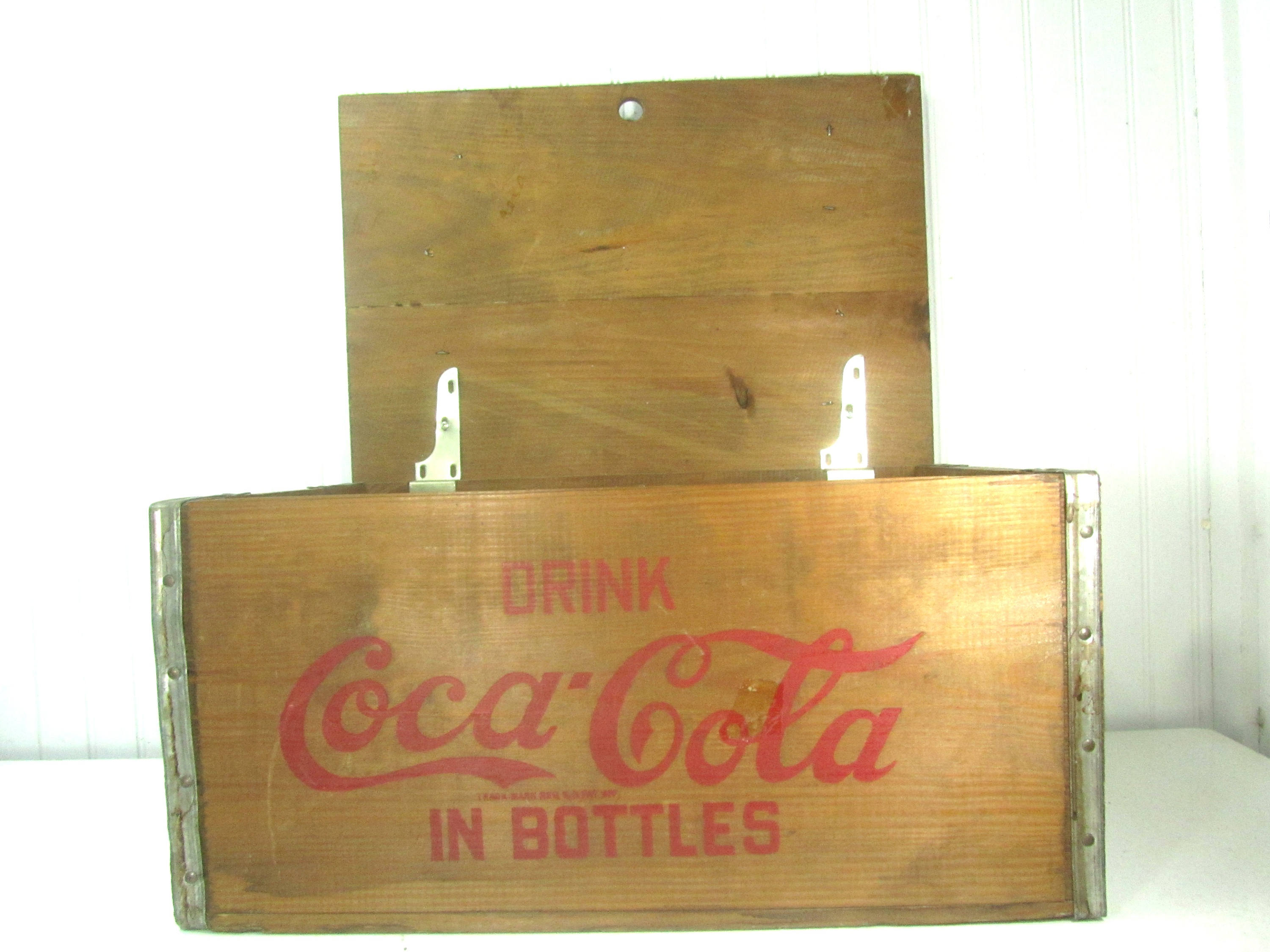 Coca Cola Crate Coke Coca Cola Box Wood box vintage crate | Etsy