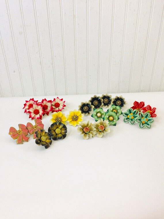 Vintage Metal Push Pins 23 Curtain Pin Tie Backs Vintage | Etsy