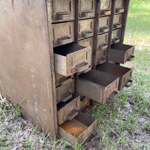 Metal Storage Drawer, Military Parts Cabinet, Multi Drawer Cabinet ...