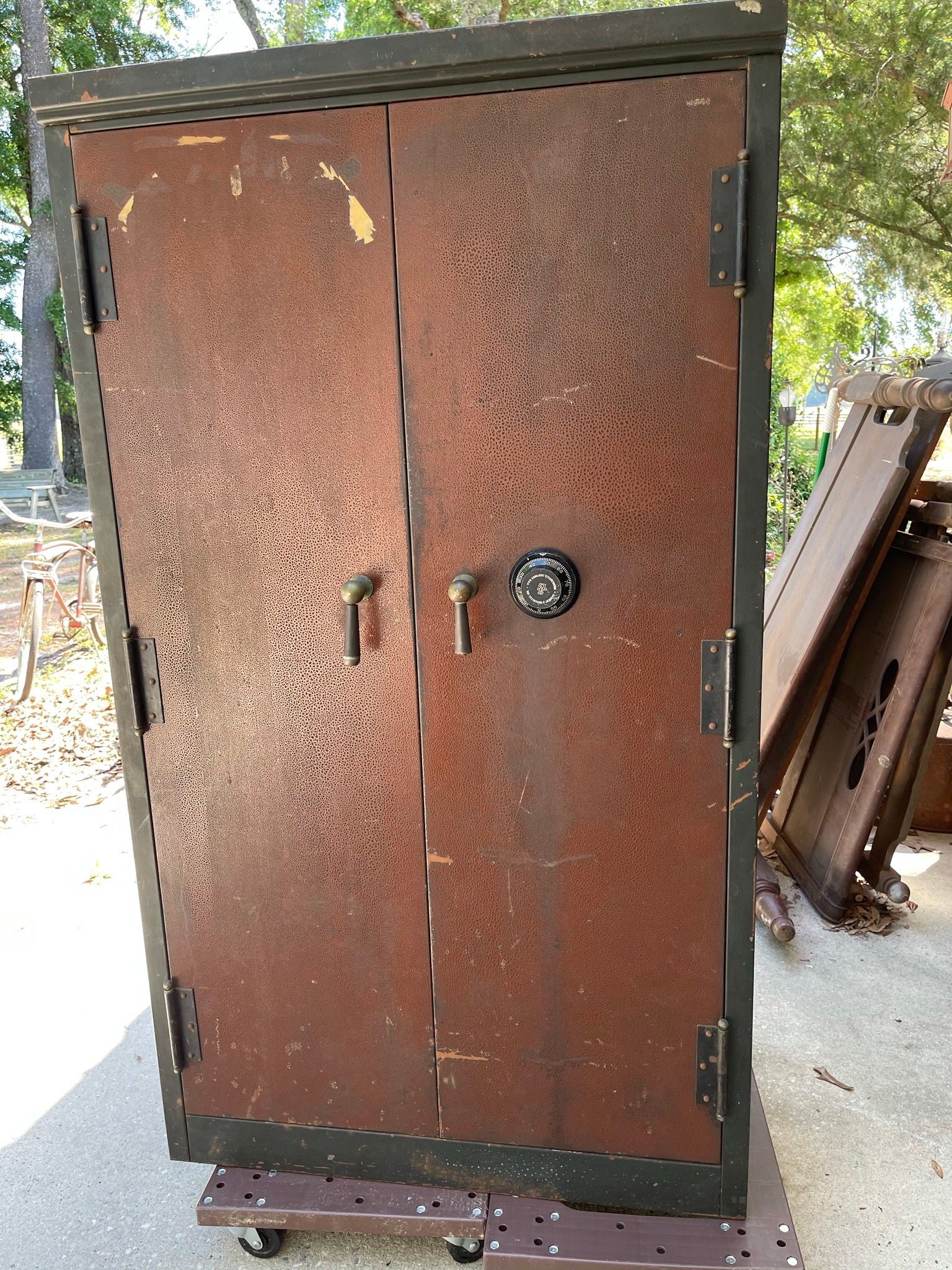 Vintage Document Safe Vintage file cabinet Globe Wernicke | Etsy