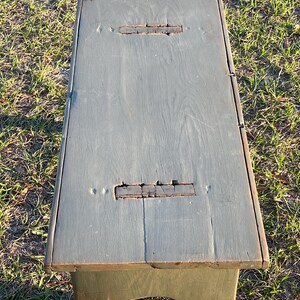 Rustic Bench, Solid Wood Bench,painted Bench, Distressed Bench ...