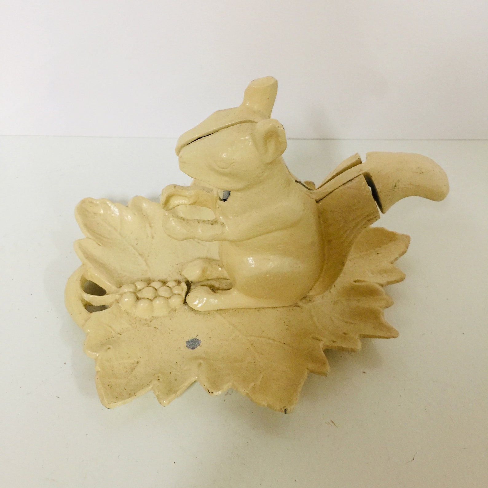 Antique Cast Aluminum Squirrel, Vintage Nut Cracker, Home Decor ...