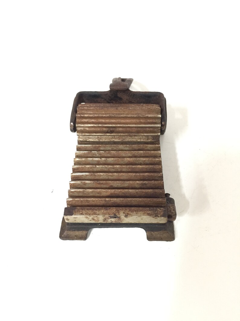 ANTIQUE Iron Cast Iron Tool Pleat Tool Fluting Iron - Etsy