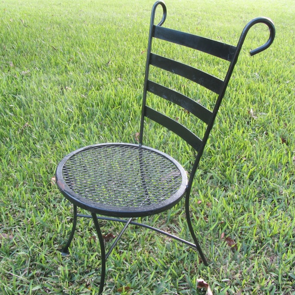 Wrought Iron Chairs - Etsy