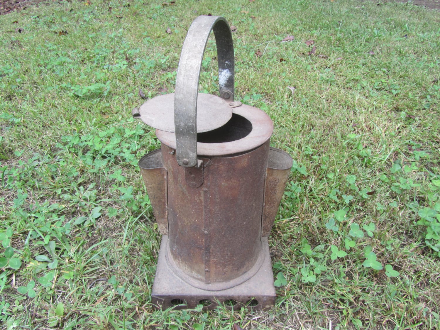 Antique Coal Heater, Vintage Heater, Primitive Heater, Camp Heater ...