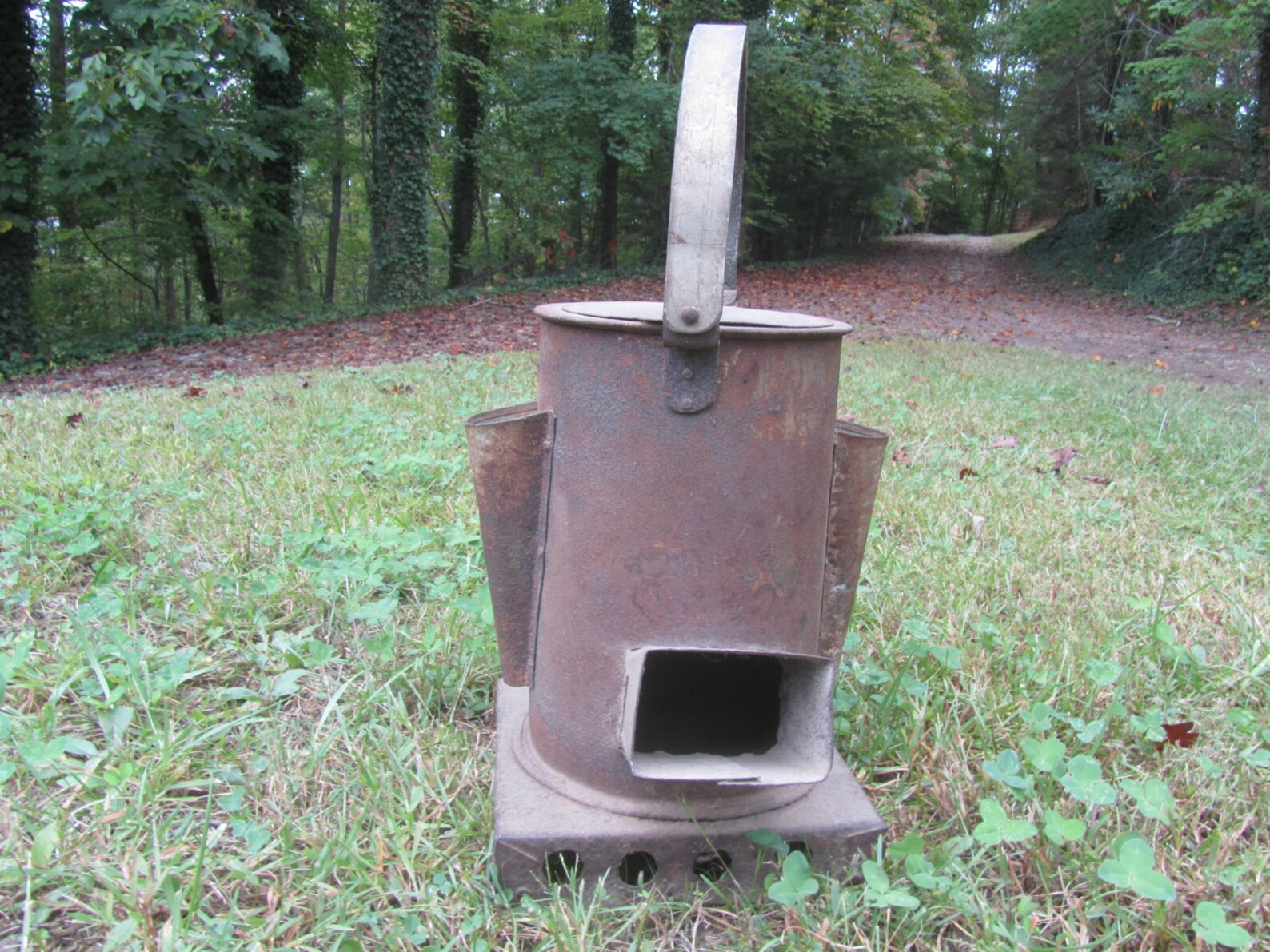 Antique Coal Heater, Vintage Heater, Primitive Heater, Camp Heater ...