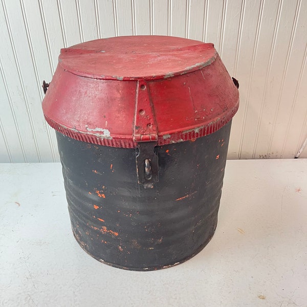 Antique Ash Can - Etsy