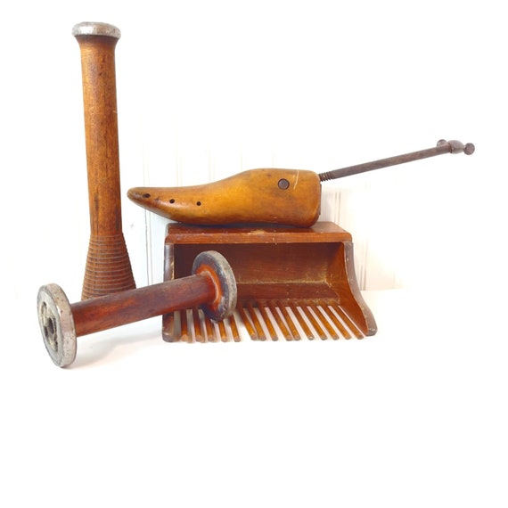 Vintage Farmhouse Decor Rustic Decor Primitive Tool Wood | Etsy