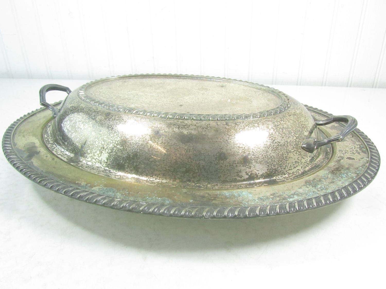 Vintage Silver plate Serving Bowl With Lid Serving Dish | Etsy