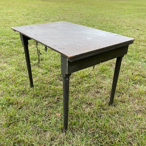Military Table, Folding Military Field Table, USA Central Supply ...