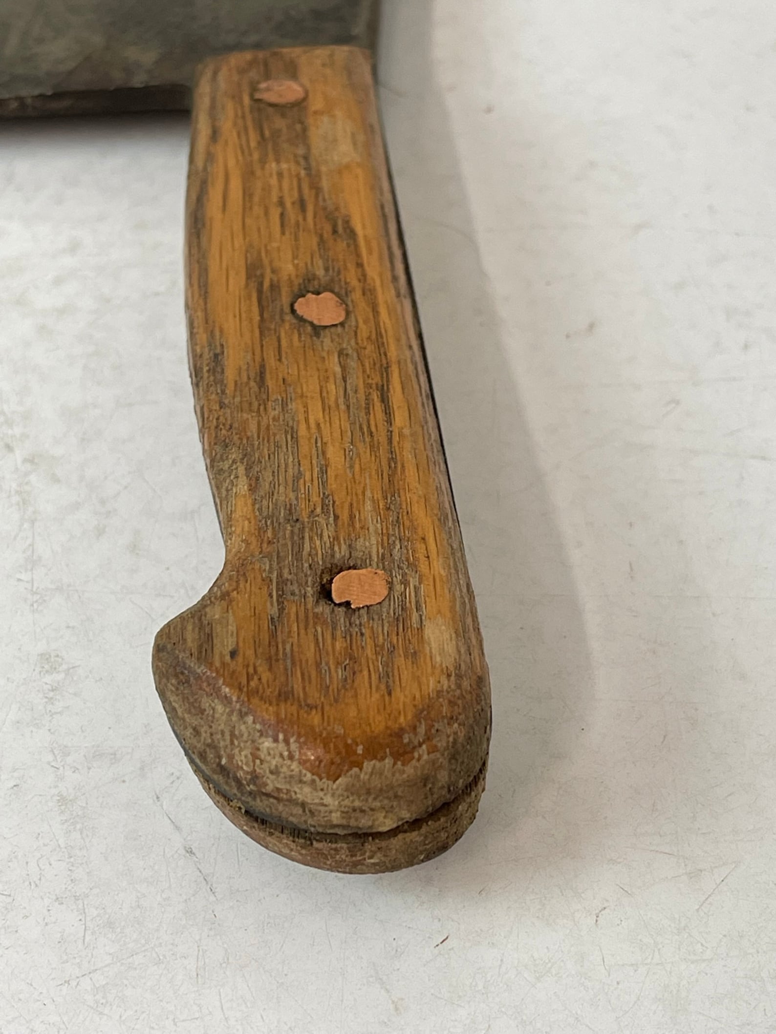 Antique Meat Cleaver, Harold Leonard & Co, Made in Italy, Kitchen Knife ...