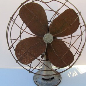 Vintage Metal Fan, Rusty Fan, Photo Prop, Antique Fan, - Etsy