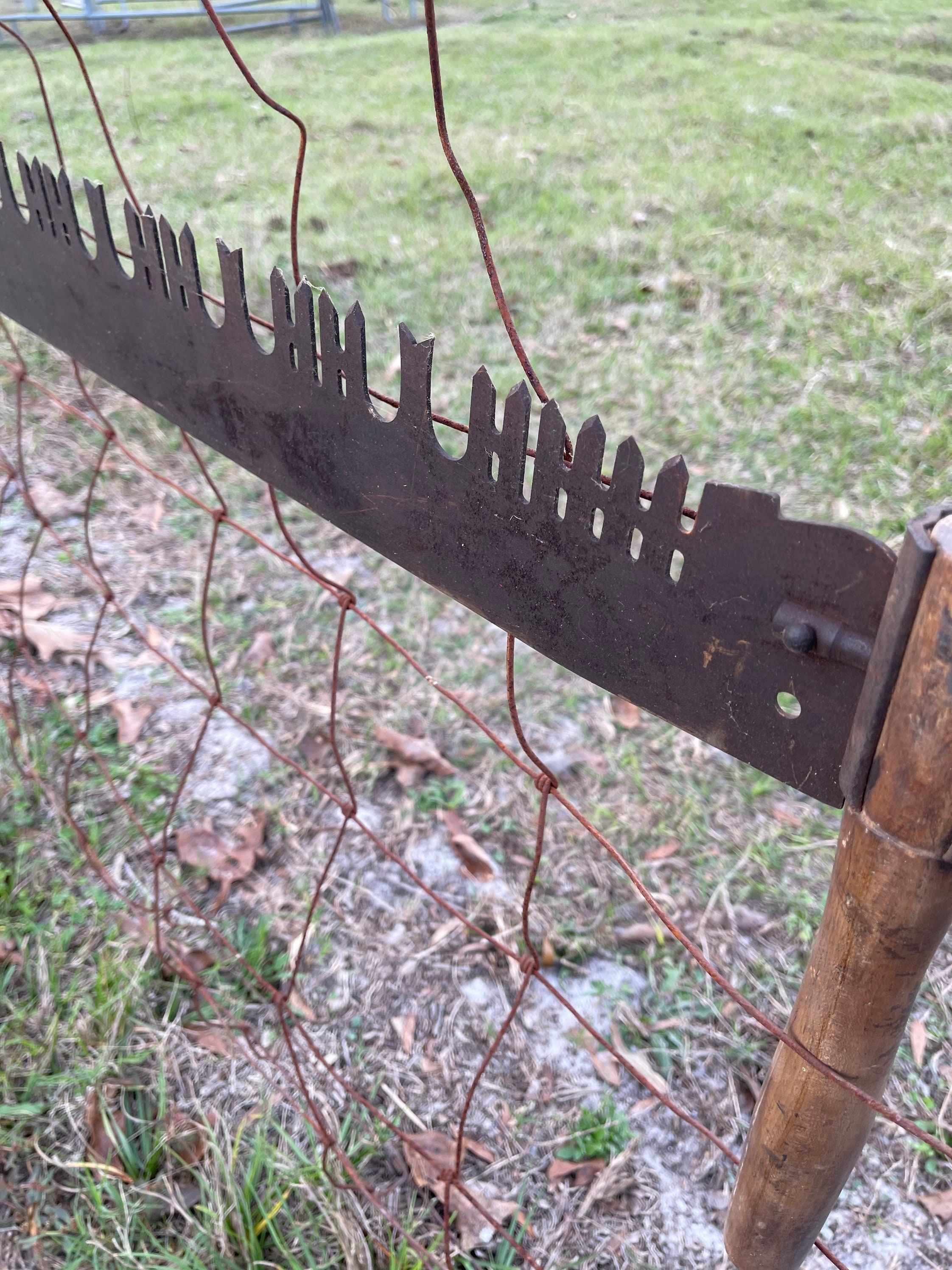 Antique Large Saw, 2 Man Saw, Lumberjack, Rusty Wall Decor, Cross Cut ...