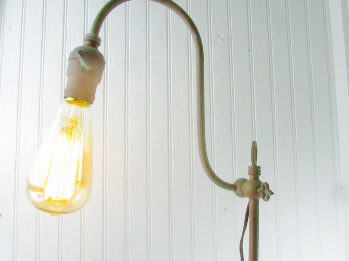 Copper Desk Lamp Vintage Light Metal Light Vintage Desk | Etsy