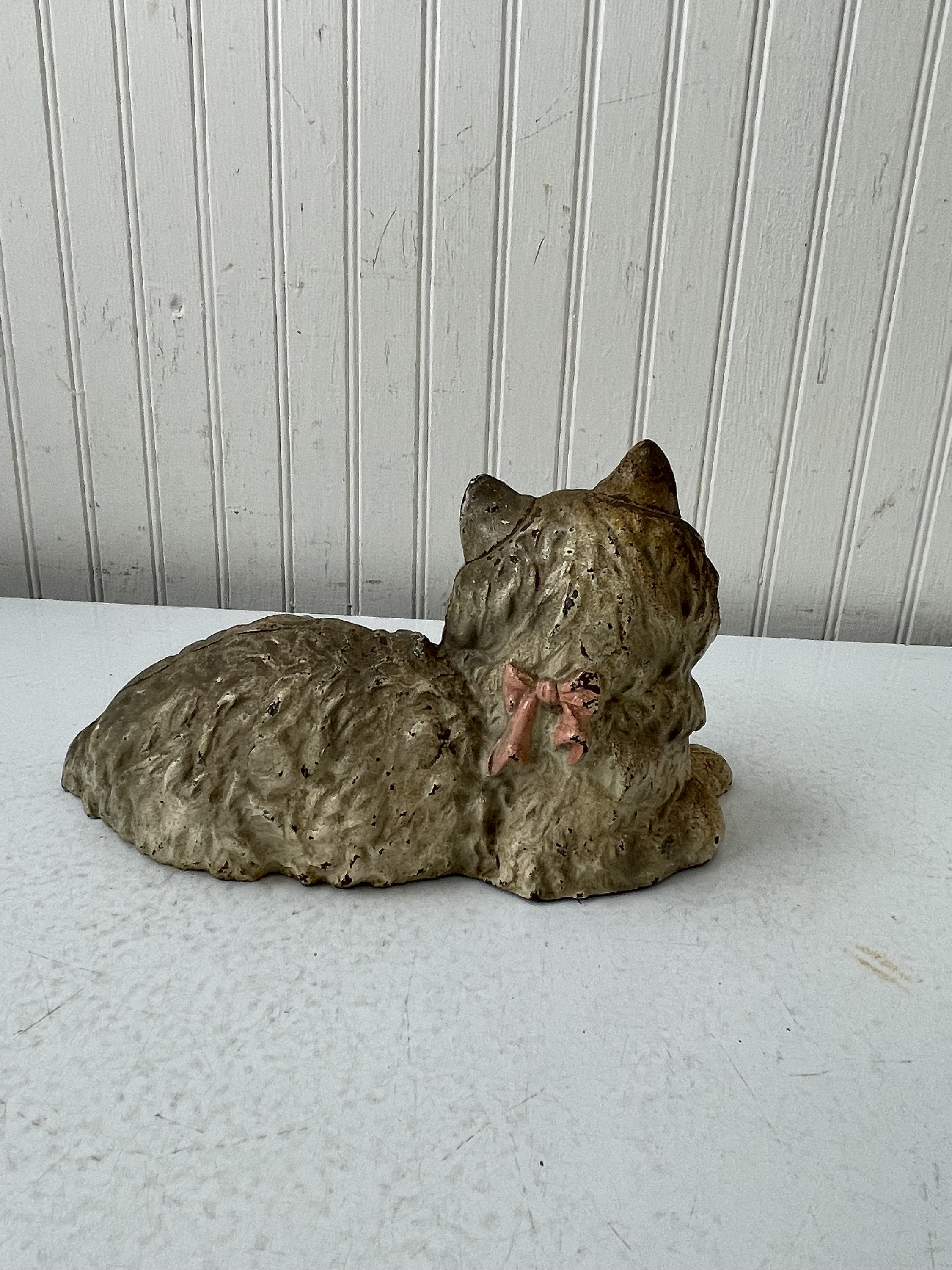 Hubley Cat Door Stop, Cast Iron Cat, Hubley Metal Door Stop,all ...