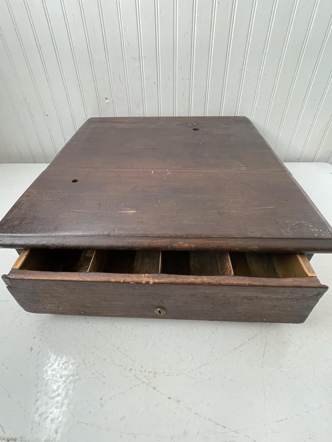 Antique Cash Register, Wood Cash Cabinet, Table Top Register, Cash ...