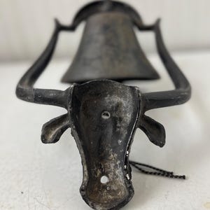 Vintage Cow Bell, Cow Dinner Bell, Farmhouse Decor, - Etsy