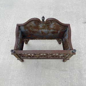 Antique Metal Fireplace Box, Victorian Fireplace,fire Place Insert ...