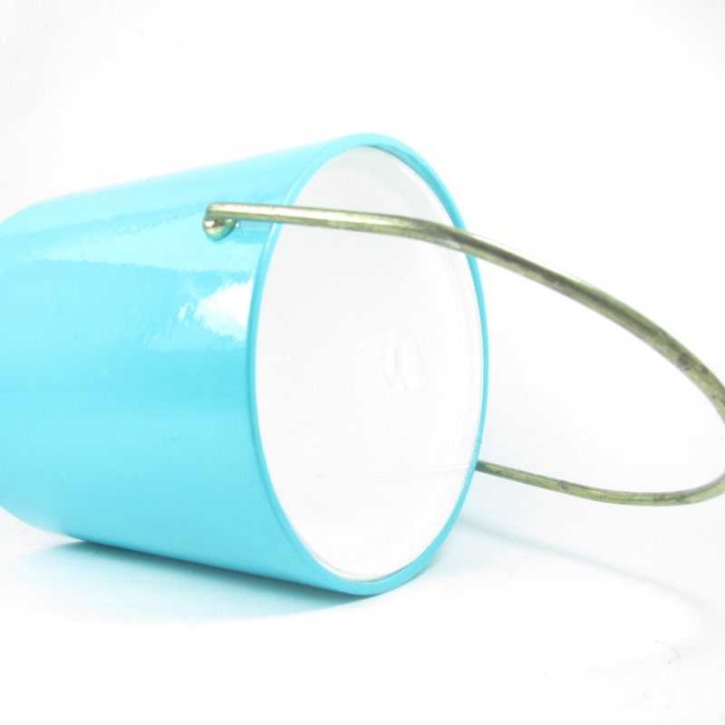 Turquoise Ice Bucket - Etsy