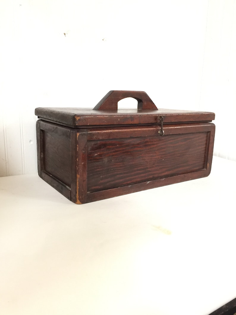 Vintage Wood Box Decorative Box Rustic Box Primitive Box | Etsy