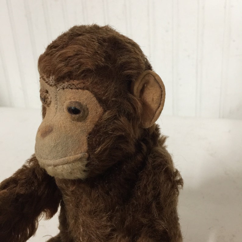 MONKEY Vintage Steiff Chimpanzee vintage Stuffed - Etsy
